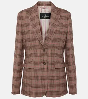 Etro Checked Blazers For Women