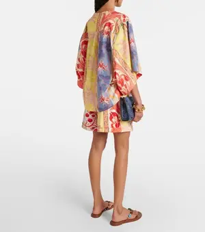 Etro Printed Oversized Shirt