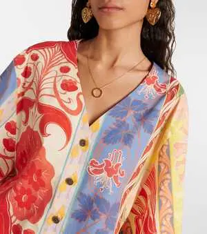 Etro Printed Oversized Shirt
