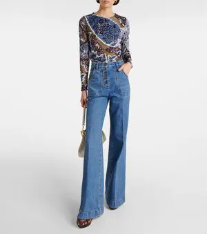 Etro High-rise Flared Jeans
