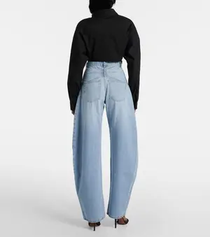 AZZEDINE ALAIA Alaïa Cropped Cotton Poplin Shirt
