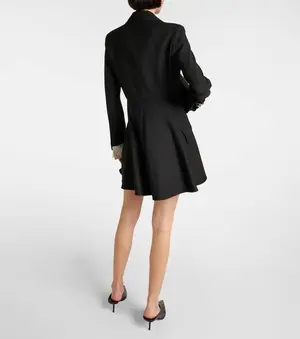 Max Mara Sella Virgin Wool Shirt Dress