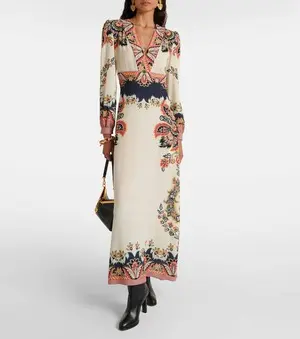 Etro Paisley Maxi Dress