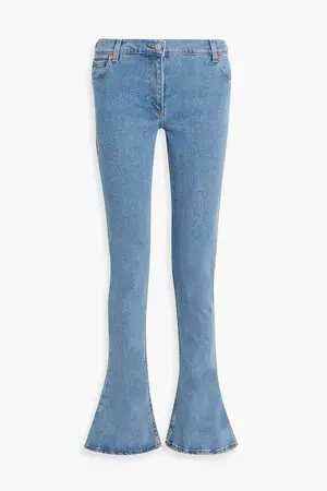 Magda Butrym Mid-rise Flared Jeans - Mid Denim