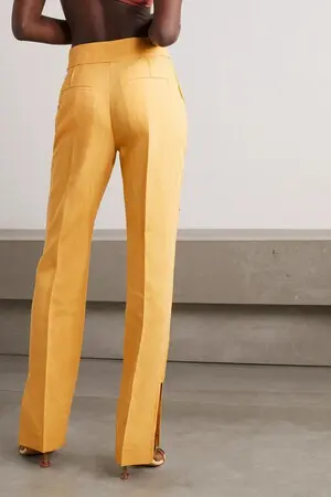 Jacquemus Tibau Straight-leg Pants - Yellow