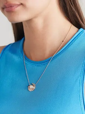 ANANYA Chakra Rose Multi-stone Necklace