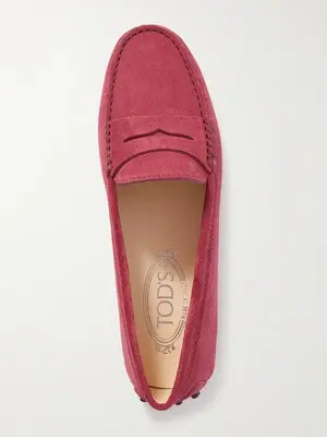 TOD'S Gommino Suede Loafers