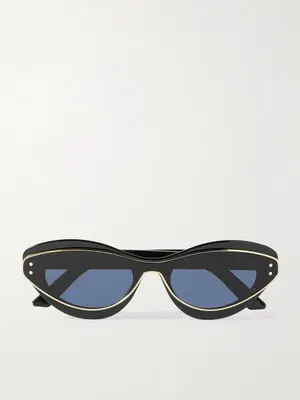 Dior Diormeteor B1i Cat-eye Sunglasses - Black
