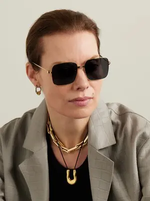 Fendi Baguette Square-frame Sunglasses
