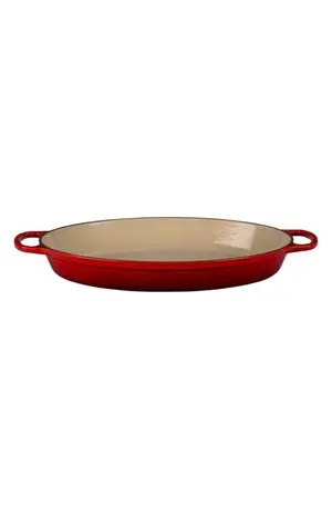 LE CREUSET Signature 3 Quart Enameled Cast Iron Oval Baker - Cerise