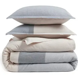 Dkny Colorblock Duvet & Shams Set - Blue
