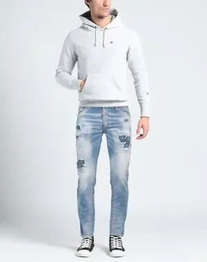 Dsquared2 Tapered Fit Jeans With Distressed Detail