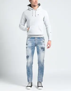 Dsquared2 Tapered Fit Jeans With Distressed Detail