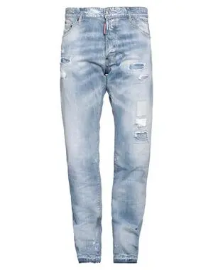 Dsquared2 Light Wash Straight-leg Jeans