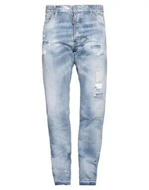 Dsquared2 Light Wash Straight-leg Jeans