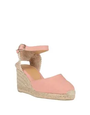 CastaÑer Canvas Wedge Espadrilles - Pink