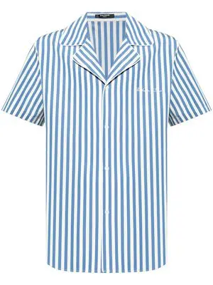 Balmain Striped Cotton Shirt