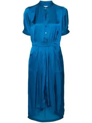 Blue Short Sleeve Dresses