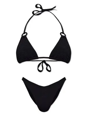 Hunza G Hunza G Eva Seersucker Bikini Black
