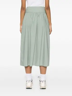 Woolrich Poplin Midi Skirt