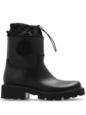 Moncler Lug Sole Ankle Boots - Black