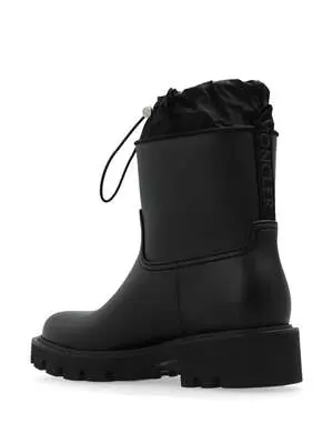 Moncler Lug Sole Ankle Boots - Black