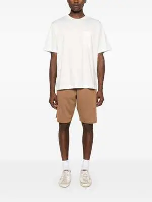 LARDINI Patch-pocket Cotton T-shirt - White