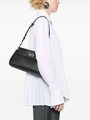 Calvin Klein Monogram-debossed Shoulder Bag