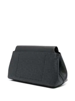 Calvin Klein Monogram-debossed Shoulder Bag