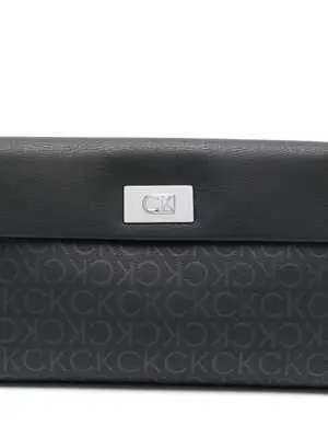 Calvin Klein Monogram-debossed Shoulder Bag