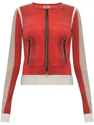 DIESEL® Faux Jacket Long-sleeve Top