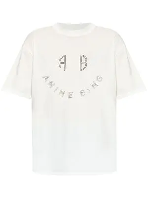 ANINE BING Logo-print T-shirt