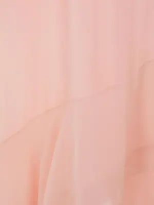 Blumarine Asymmetrical Hem Long Sleeve Dress