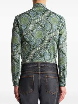 Etro Paisley-print Cotton Shirt