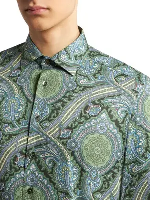 Etro Paisley-print Cotton Shirt