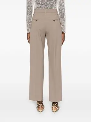 BY MALENE BIRGER Igda Straight-leg Trousers - Brown