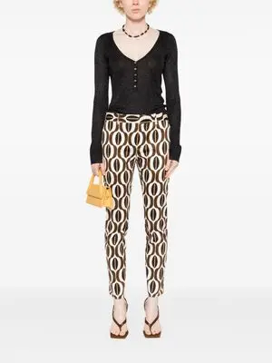 Barbara Bui Lurex Fine-knit Top