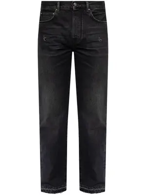 Amiri Mid-rise Straight-leg Jeans