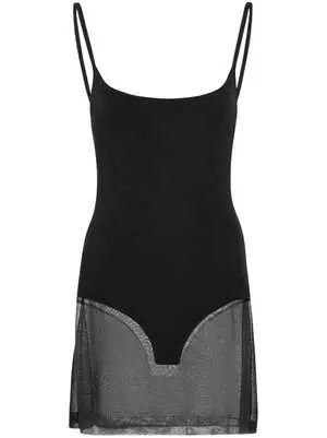 Jacquemus La Robe Maille Roupao Minidress - Black