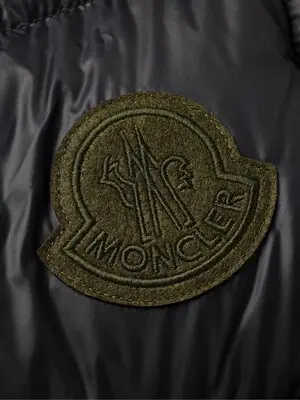 Moncler Cyclone Convertible Quilted Down Jacket - Black
