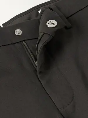 Nn07 Theo 1420 Tapered Organic Cotton-blend Twill Chinos - Green