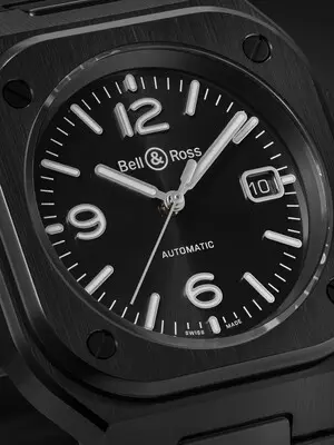 BELL & ROSS Br 05 Automatic Ceramic And Pvd Watch