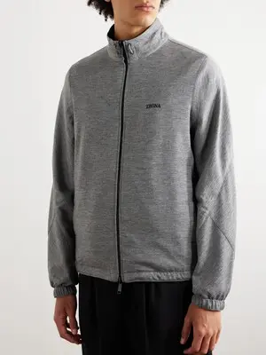 Zegna Reversible Shell Jacket - Black