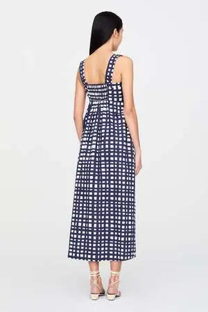 MARIE OLIVER Ellsey Basketweave Midi Dress