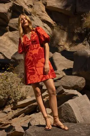 MARIE OLIVER Skyla Fit-and-flare Dress