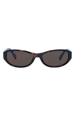 Le Specs Le Specs Oval Sunglasses Tort