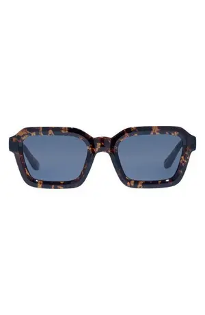 Le Specs Impossible 51mm Square Sunglasses - Tokyo Tort
