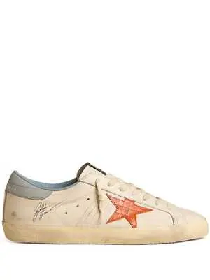 GOLDEN GOOSE Super-star Distressed Sneakers