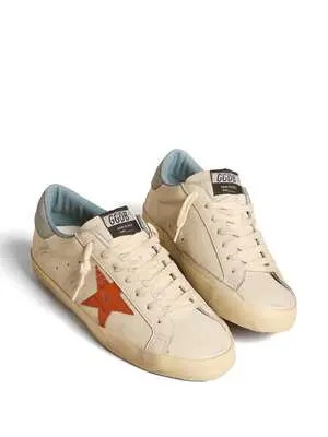 GOLDEN GOOSE Super-star Distressed Sneakers