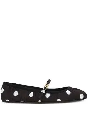 Women's Dolce & Gabbana Black Flats